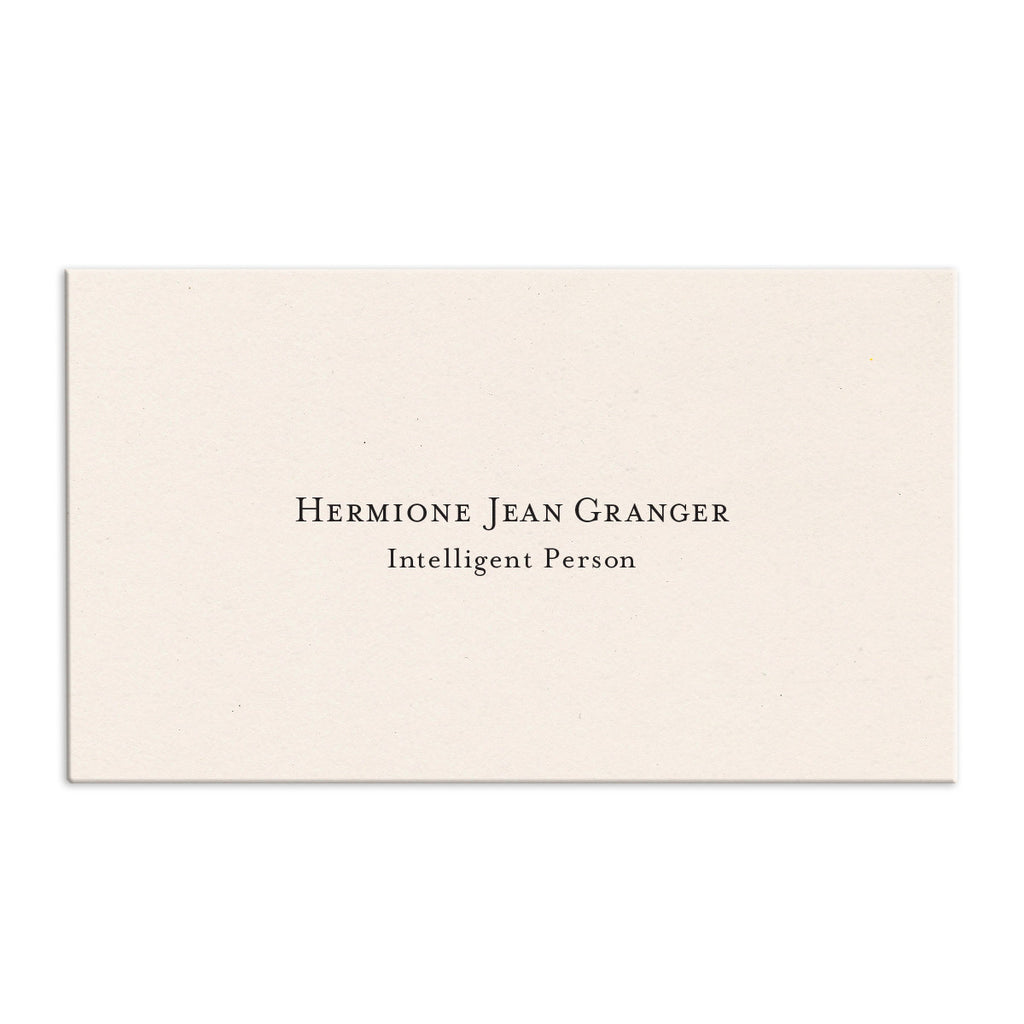 CUSTOM ENGRAVED CALLING CARDS – Terrapin Stationers