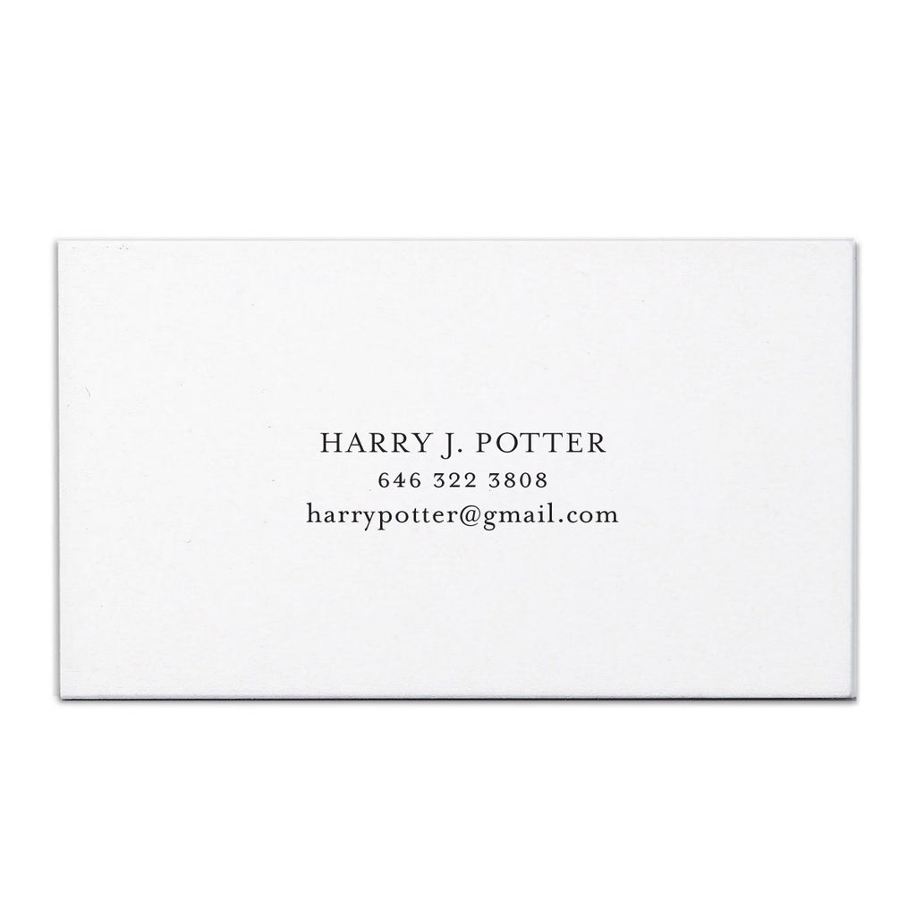 CUSTOM ENGRAVED CALLING CARDS – Terrapin Stationers
