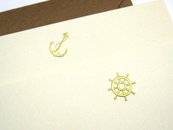 GOLDEN NAUTICAL SET – Terrapin Stationers